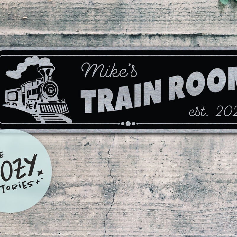 Train Station Sign - Etsy