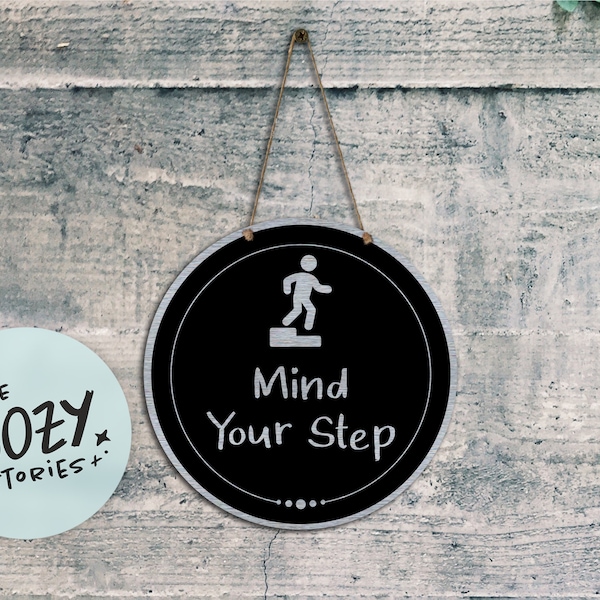 Mind the Step Signs - Etsy