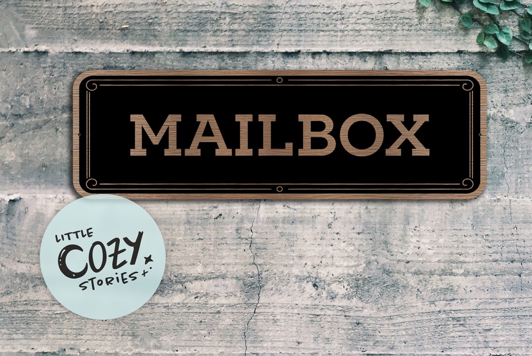 Custom Mailbox Sign | Deliveries Sign | Leave Packages Here ...