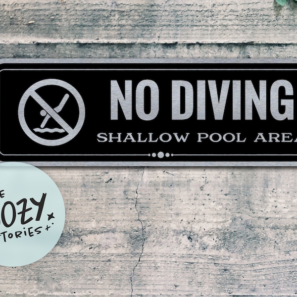 Swimming Pool Signs - Etsy
