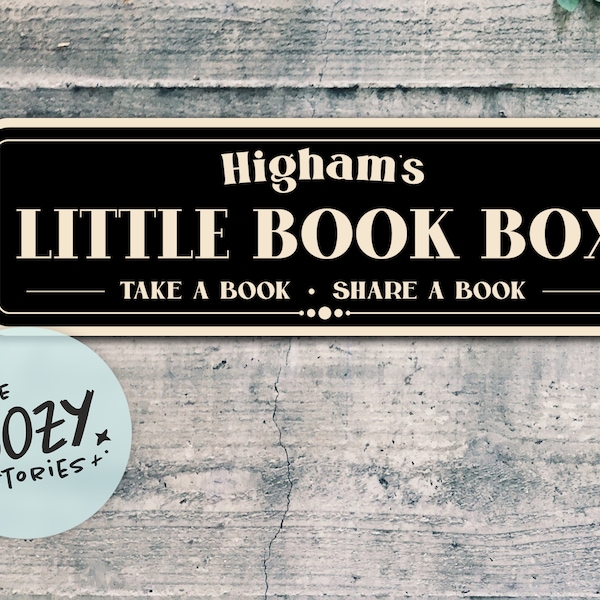 Little Library Box - Etsy