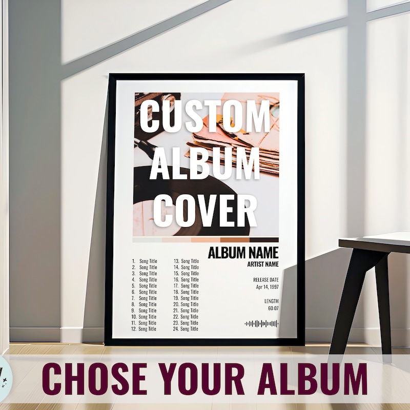 Album Cover Posters - Etsy
