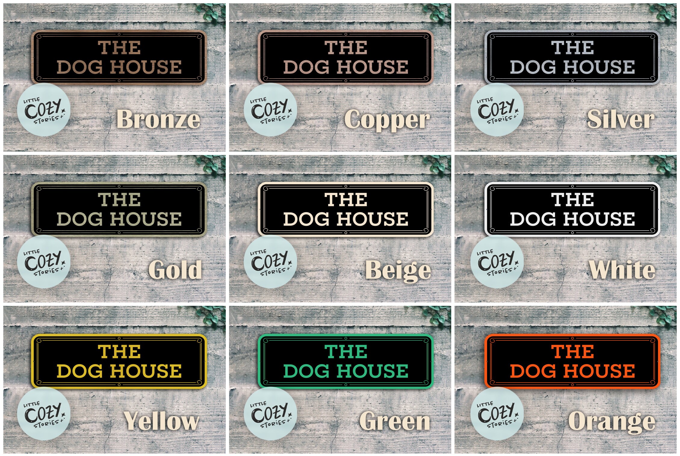 Custom the Dog House Sign Custom Metal Sign Pet - Etsy