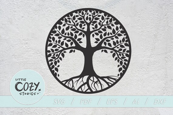 Tree of Life Vector Cut File Tree of Life Pattern Tree of | Etsy