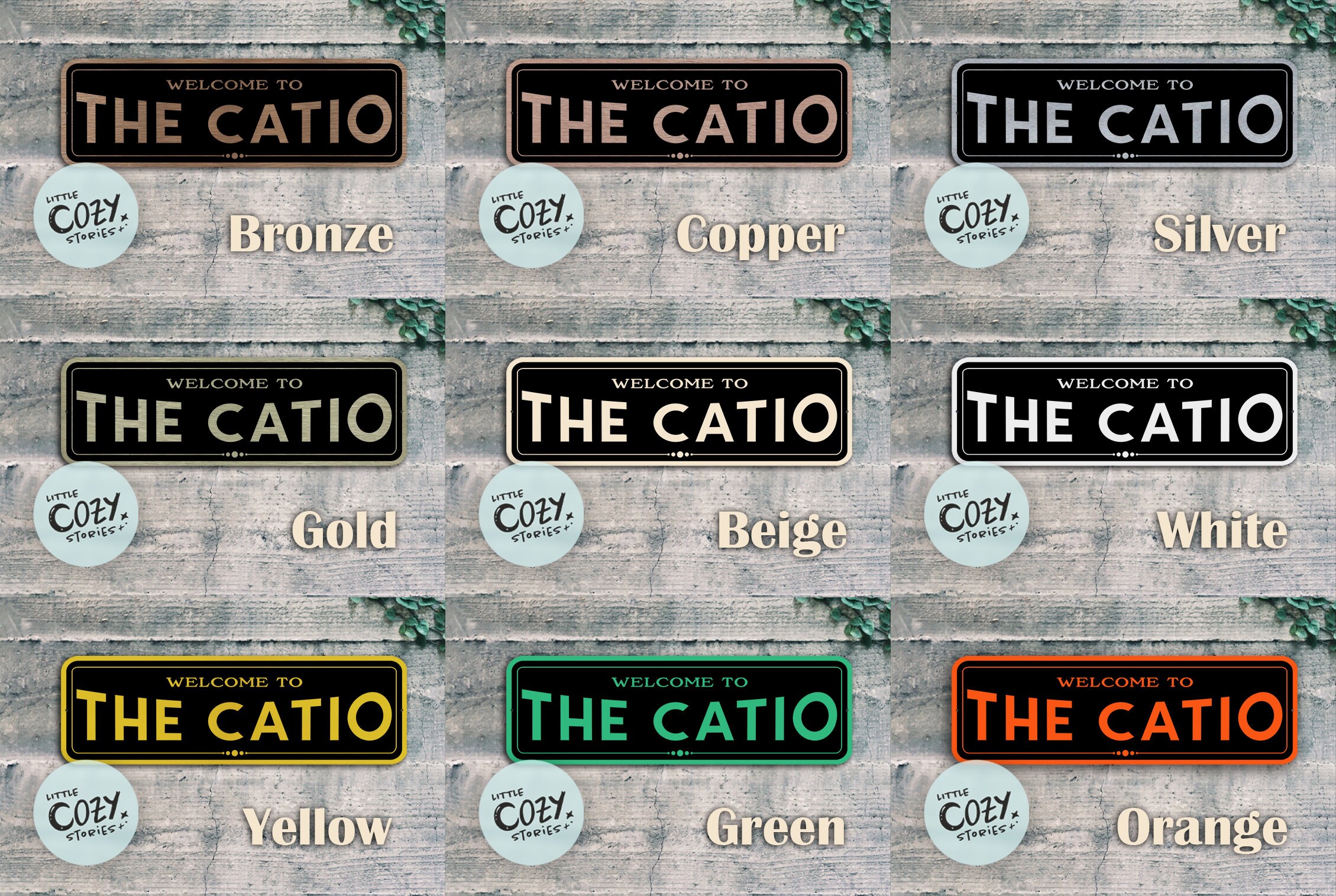 Welcome to the Catio Sign Cat Lover Sign Custom Metal Sign - Etsy Australia