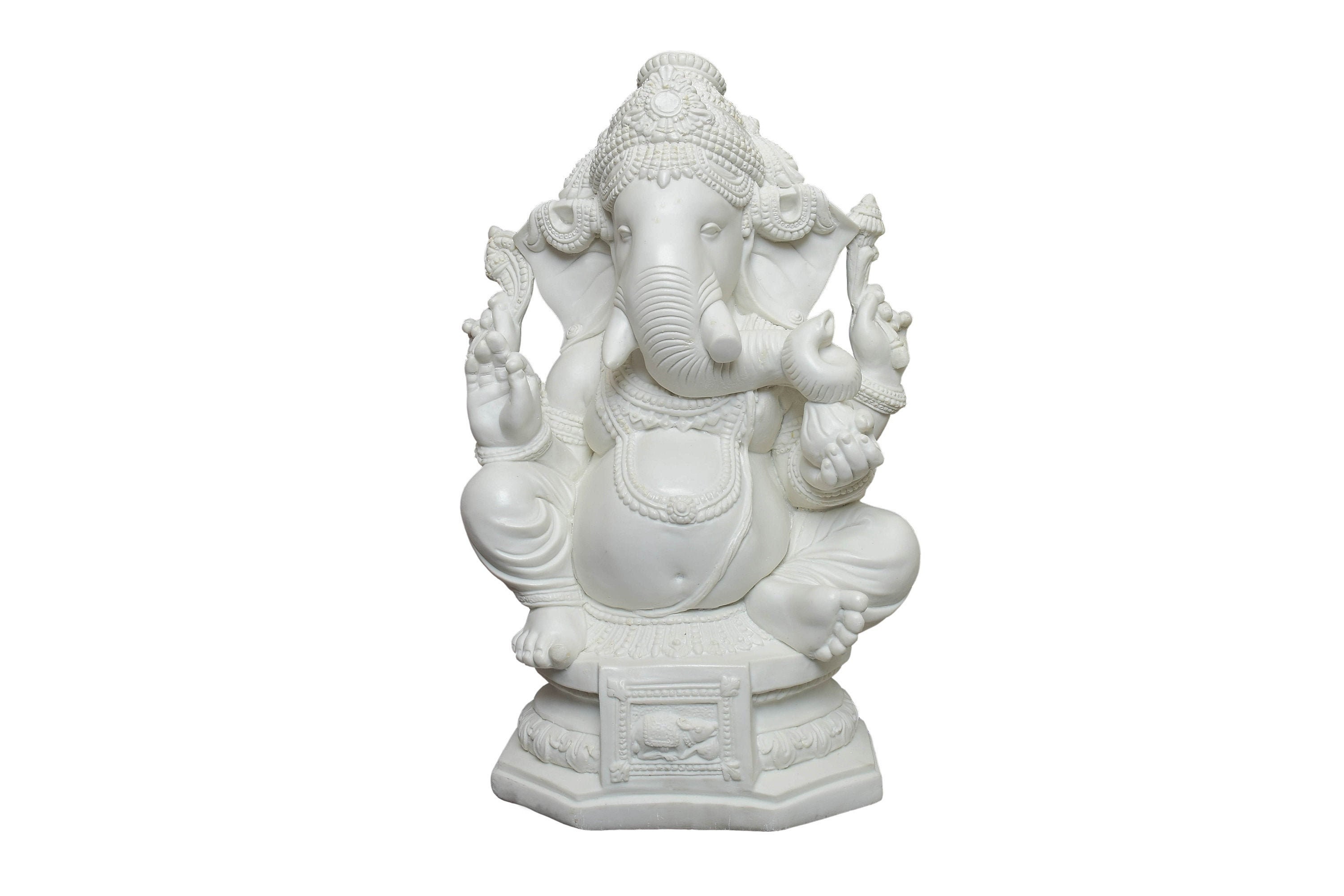 20 BIG Large Ganesh Ganesha Statue Deity Idol Figurine Handmade of ...