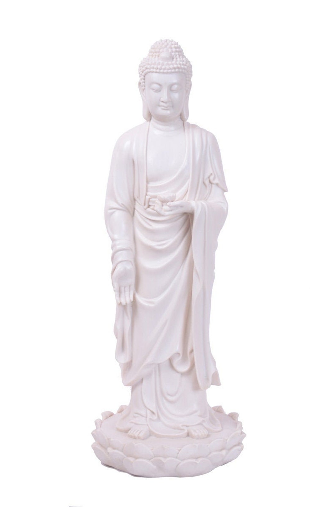 27"big Large Standing Buddha Statue Deity Idol Figurine Handmade of ...