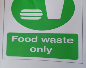 Food Waste Sticker - Etsy