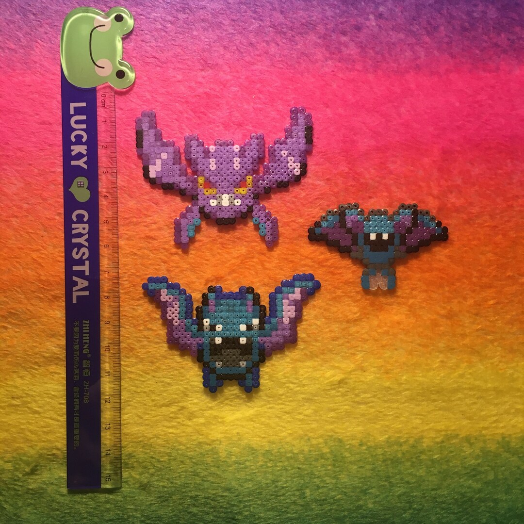 Pokemon Perler Zubat Line - Etsy