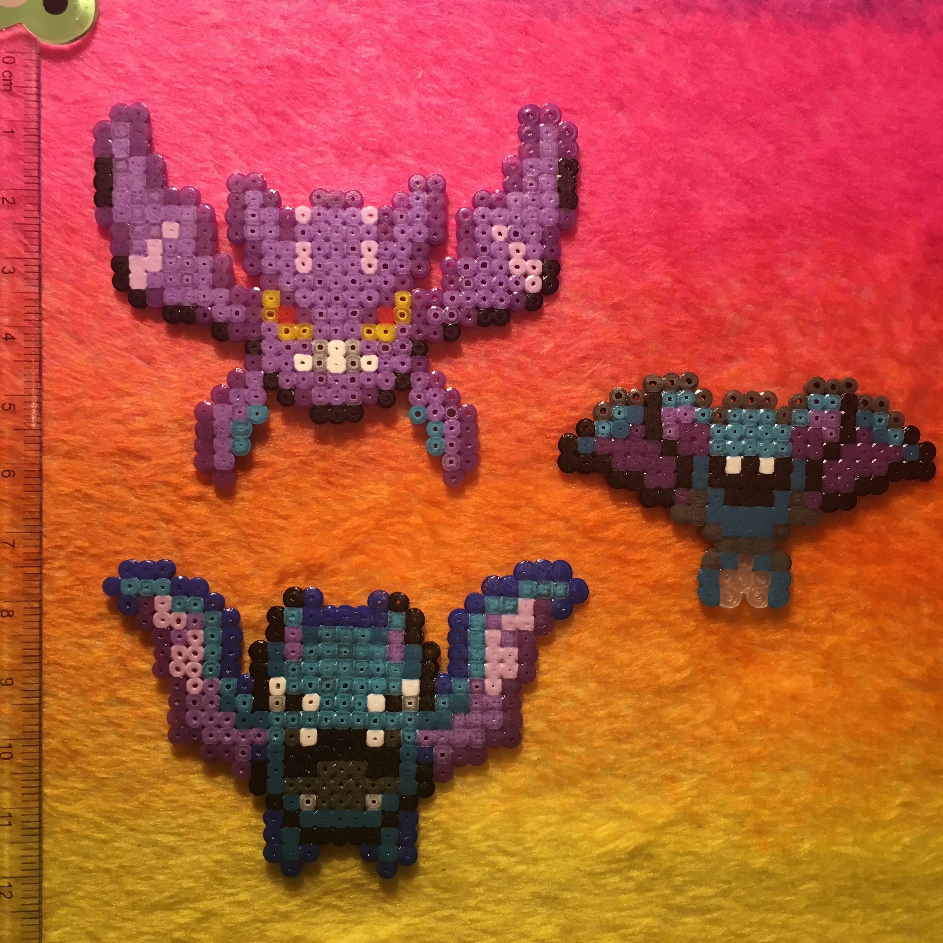 Pokemon Perler Zubat Line - Etsy