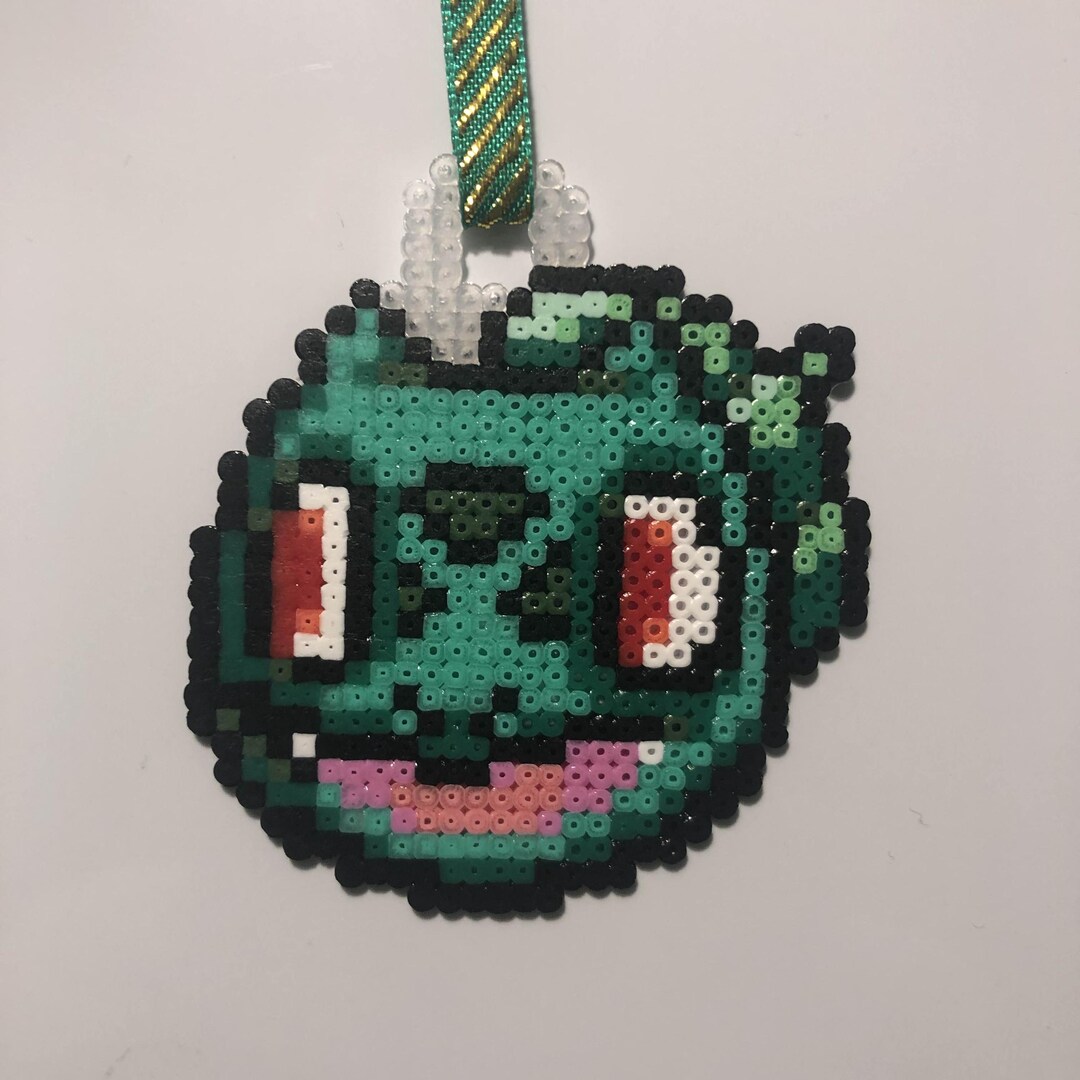 Pokemon Perler - Bulbasaur Hanger - Etsy UK