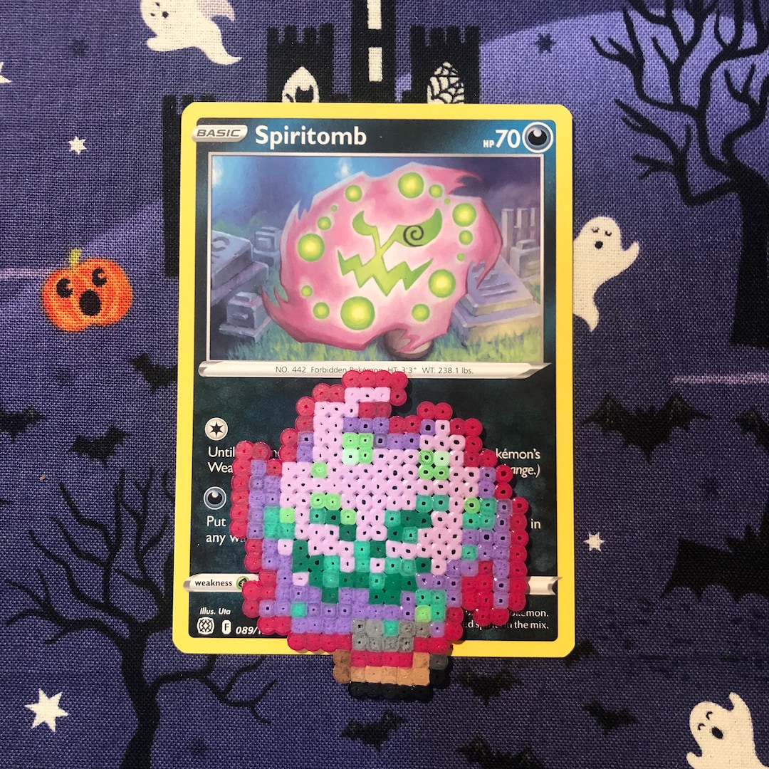 Pokemon Perler Spiritomb - Etsy