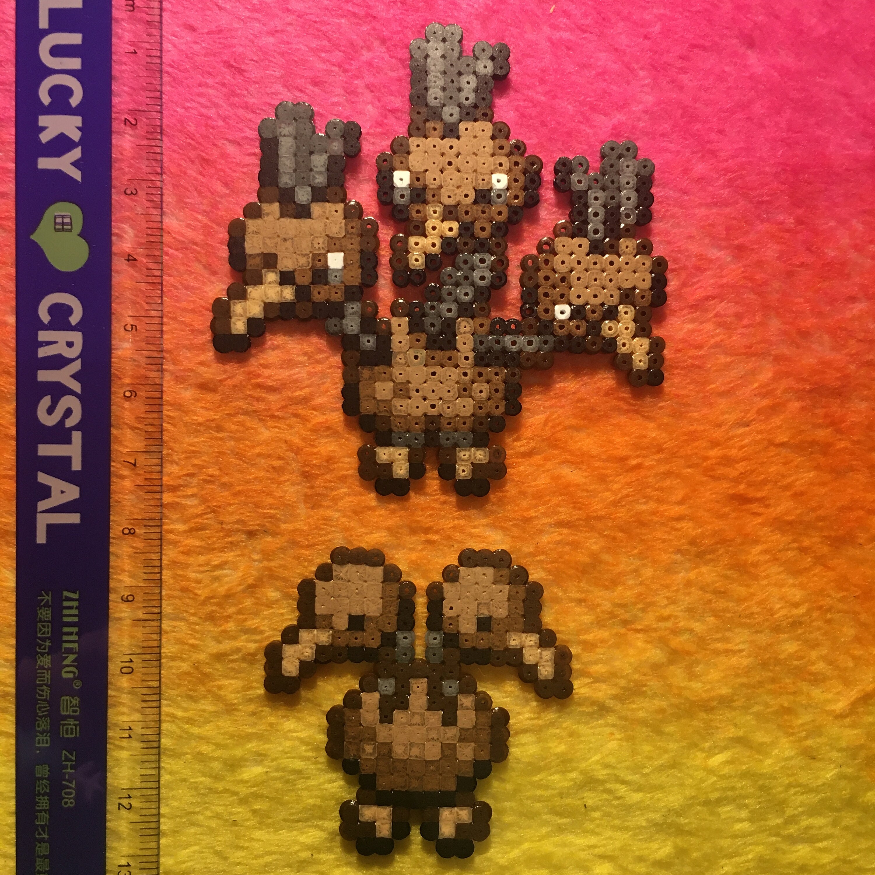 Pokemon Perler Doduo Line - Etsy