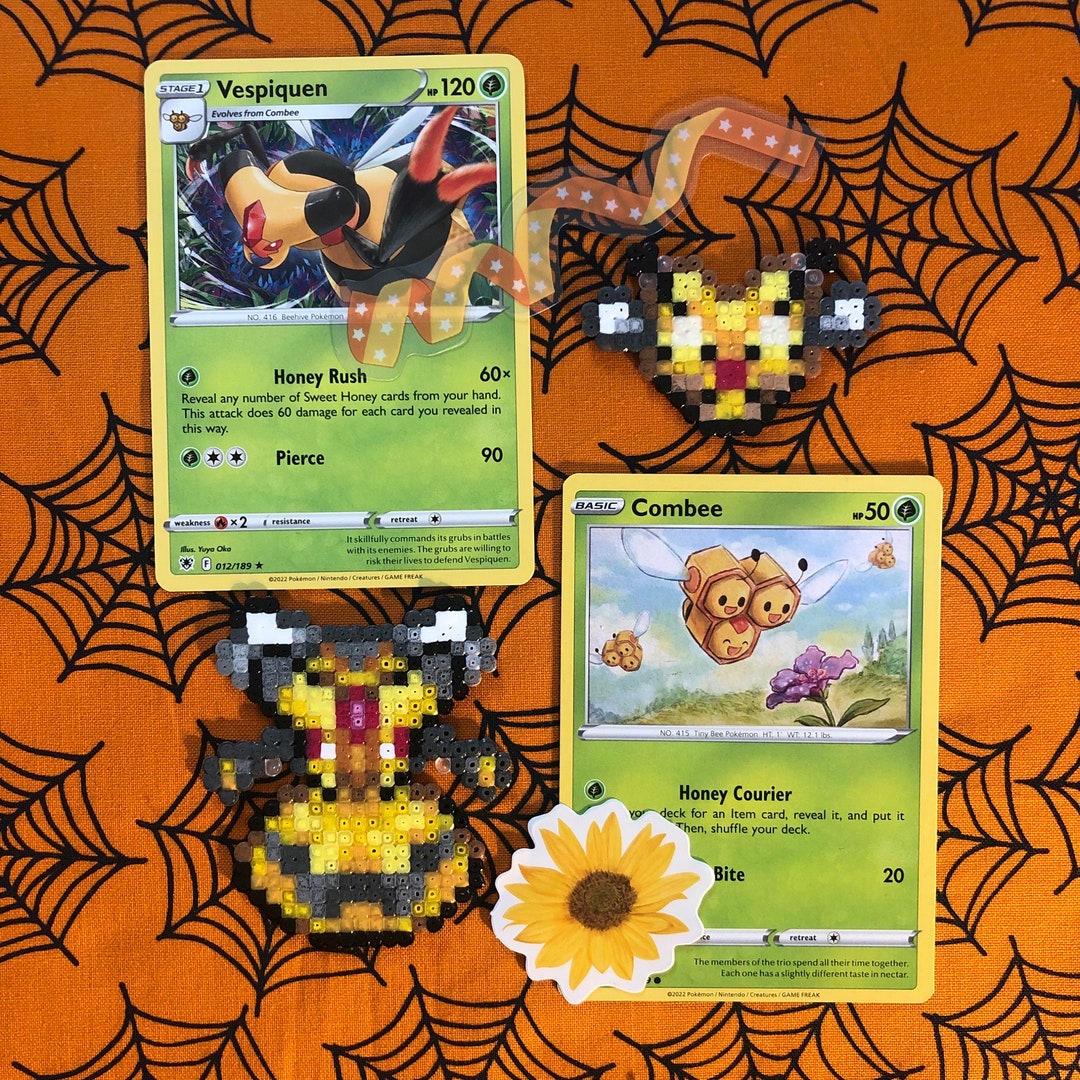 Pokemon Perler Combee Line - Etsy