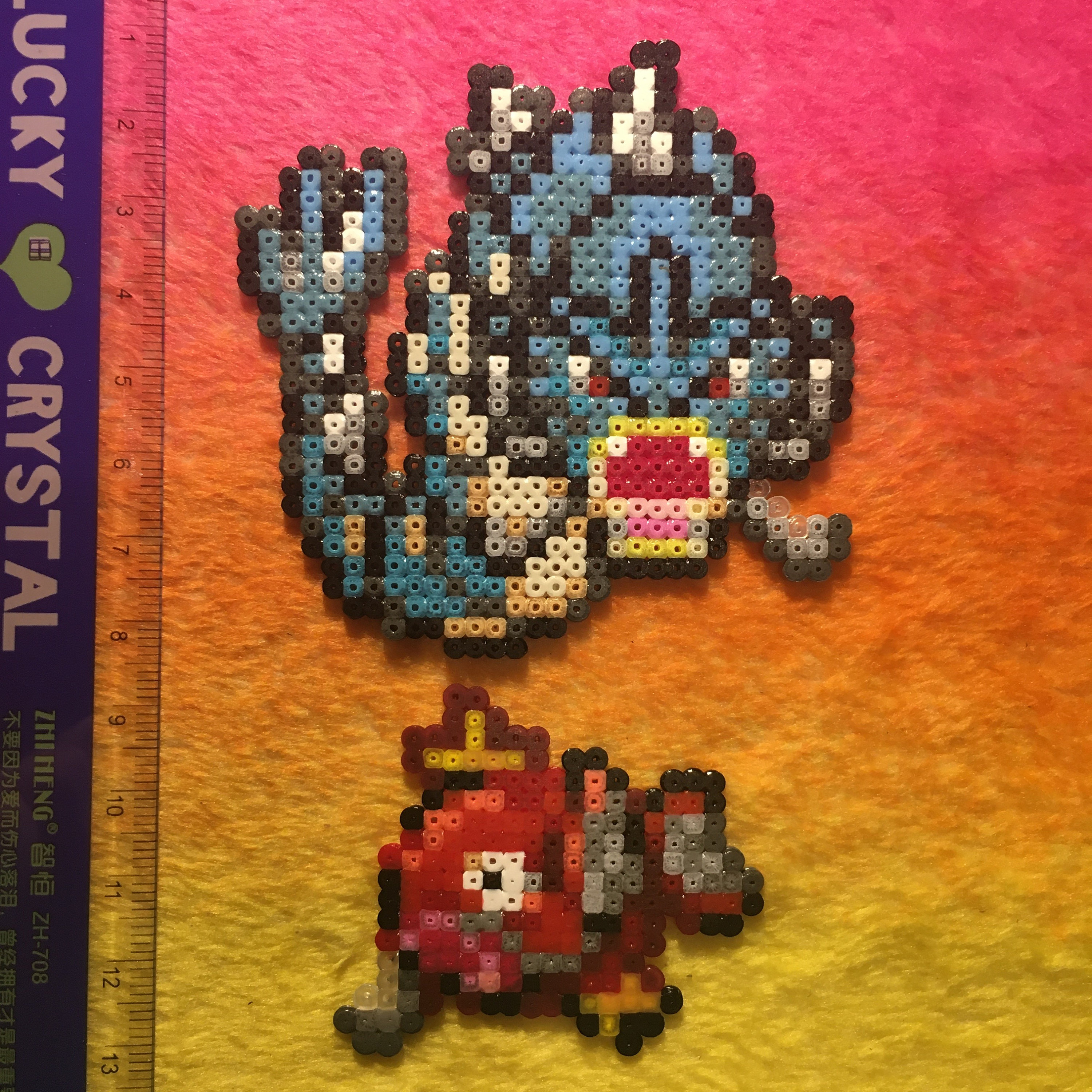 Pokemon Perler Magikarp Line - Etsy