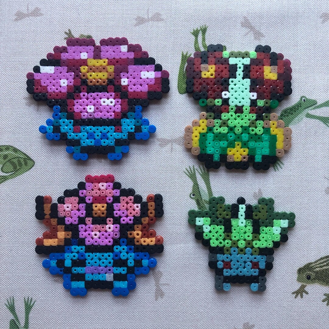 Pokemon Perler - Oddish Line - Etsy