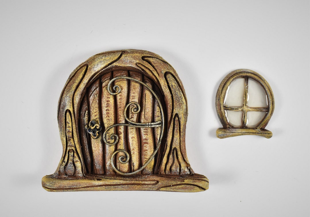 Set of Miniature Doors and Windows, Self-illuminating - Etsy