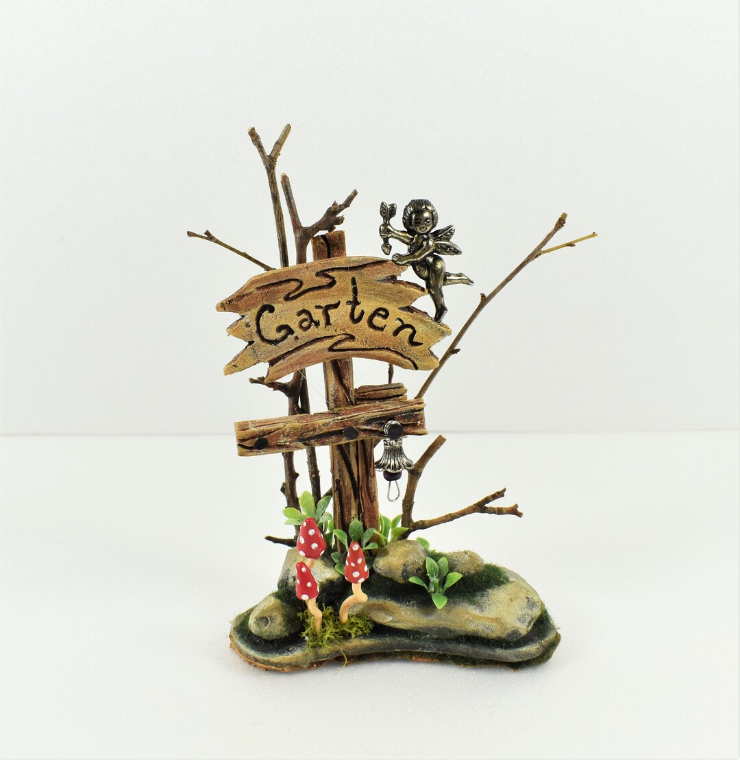 Miniature Garden Sign - Etsy
