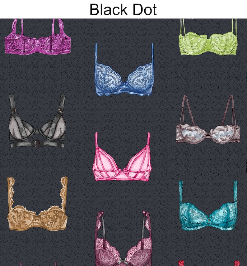 Bra Wallpaper, Peel & Stick and Traditional Wallpaper, Lingerie ...