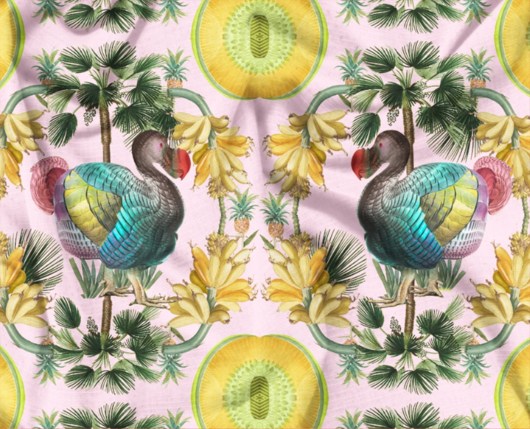 Dodo Fabric Banana Fabric Velvet Fabric Material Organic - Etsy