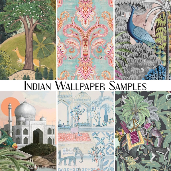 India Wallpaper - Etsy