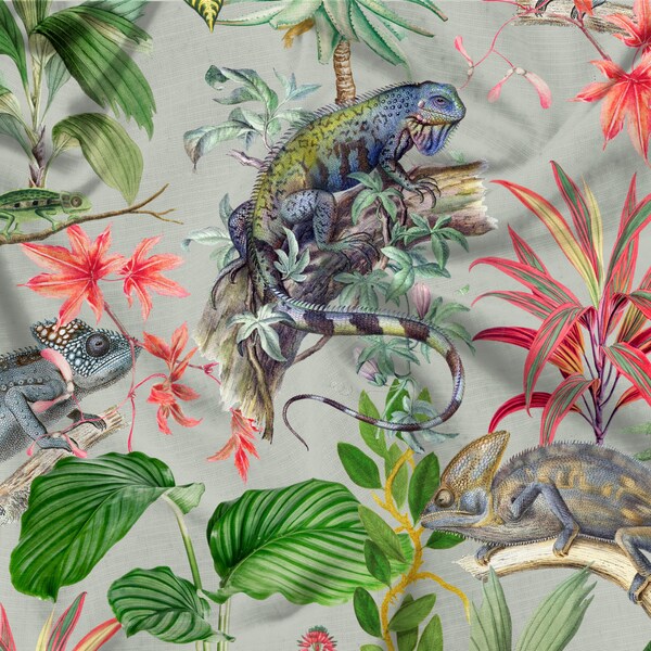 Lizard Fabric - Etsy