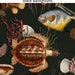 Fish Wallpaper Mural, Bathroom Wallpaper, Aquatic Wallpaper, Peel ...
