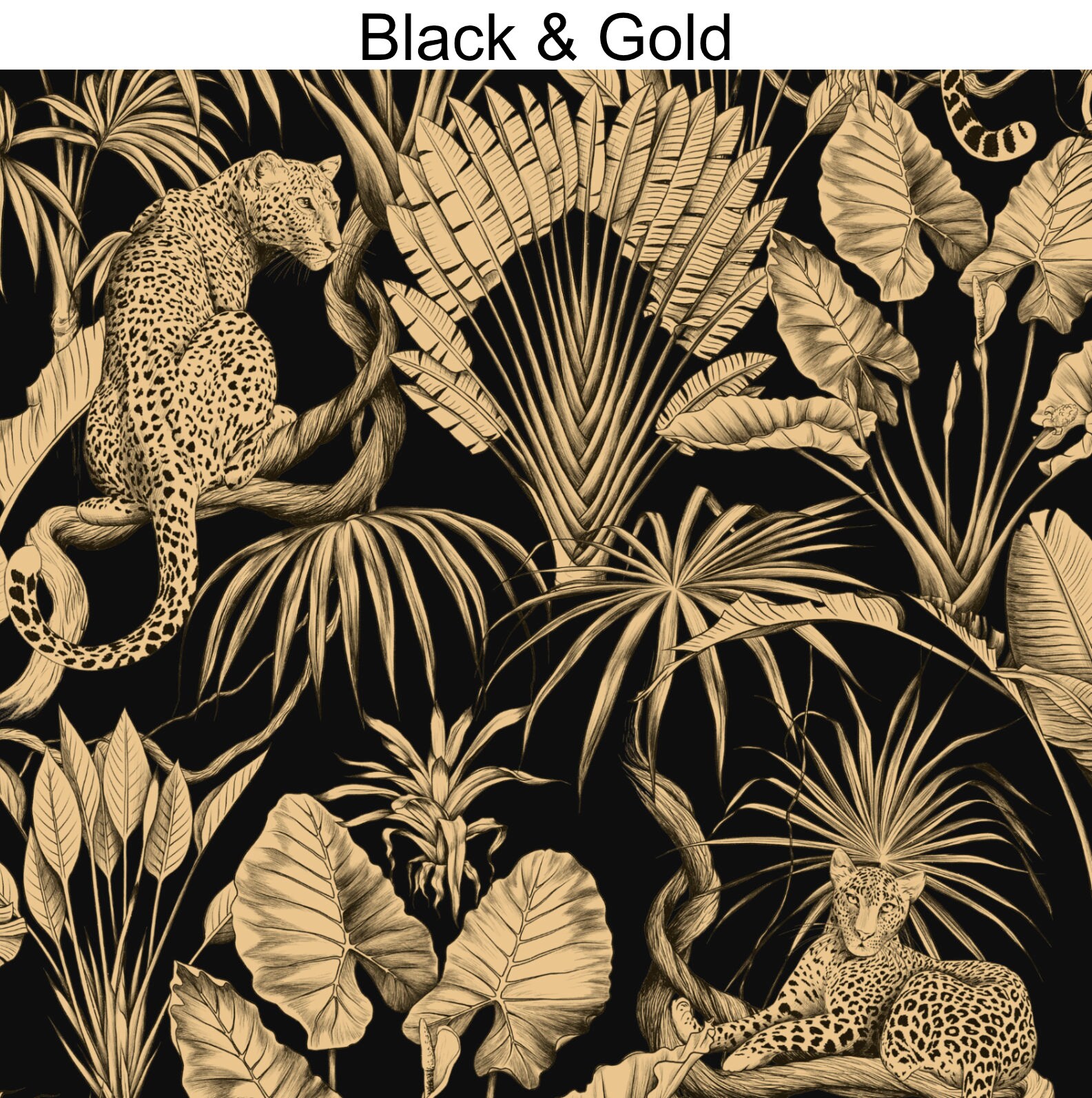 Sumatra Tropical Jungle Wallpaper, Peel & Stick Wallpaper and ...