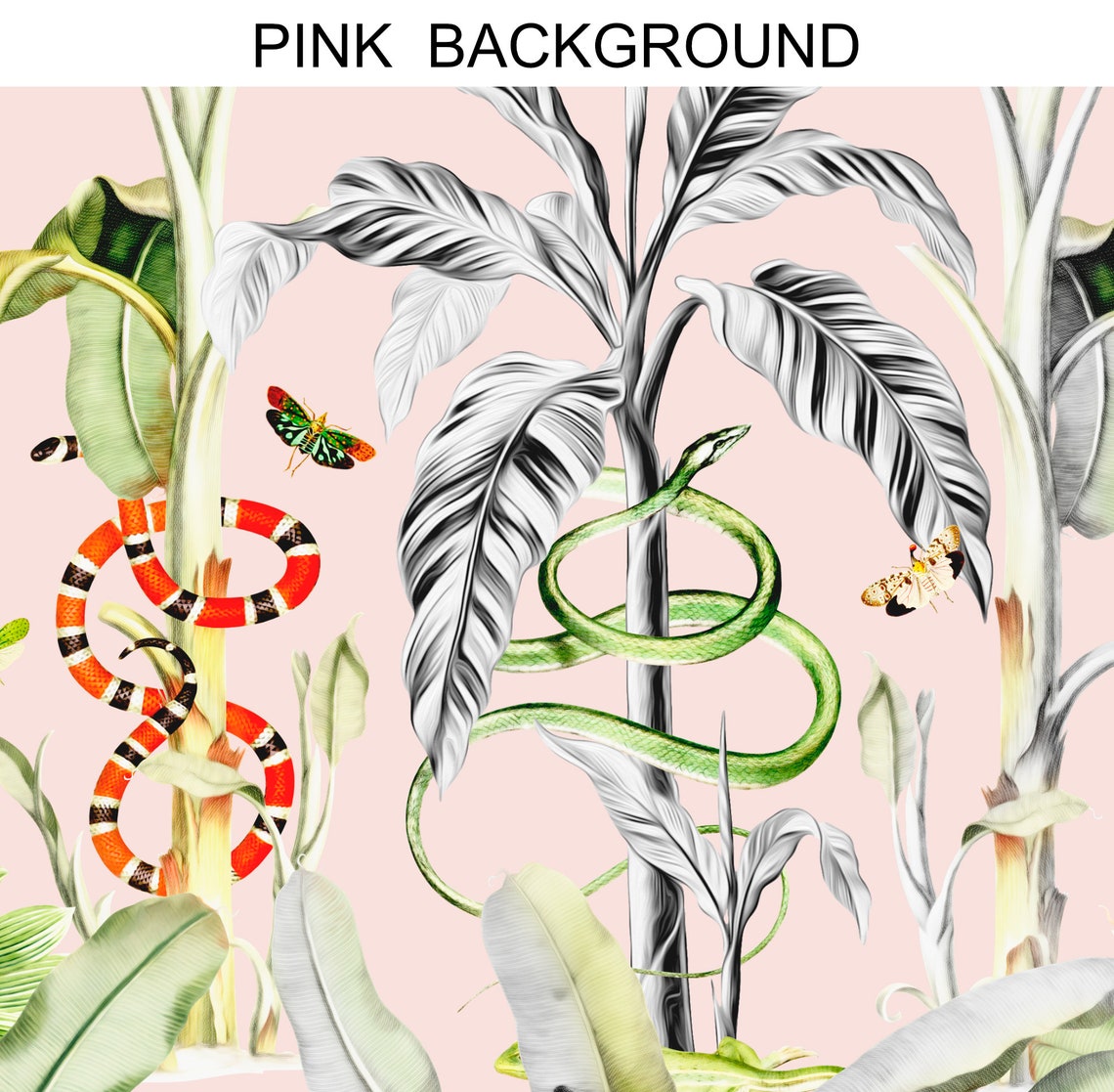 Jungle Fever Wallpaper, Peel & Stick and Traditional Wallpaper ...