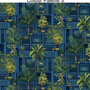 Indian Arch Wallpaper, Tropical Wallpaper, Peel & Stick and Traditional ...