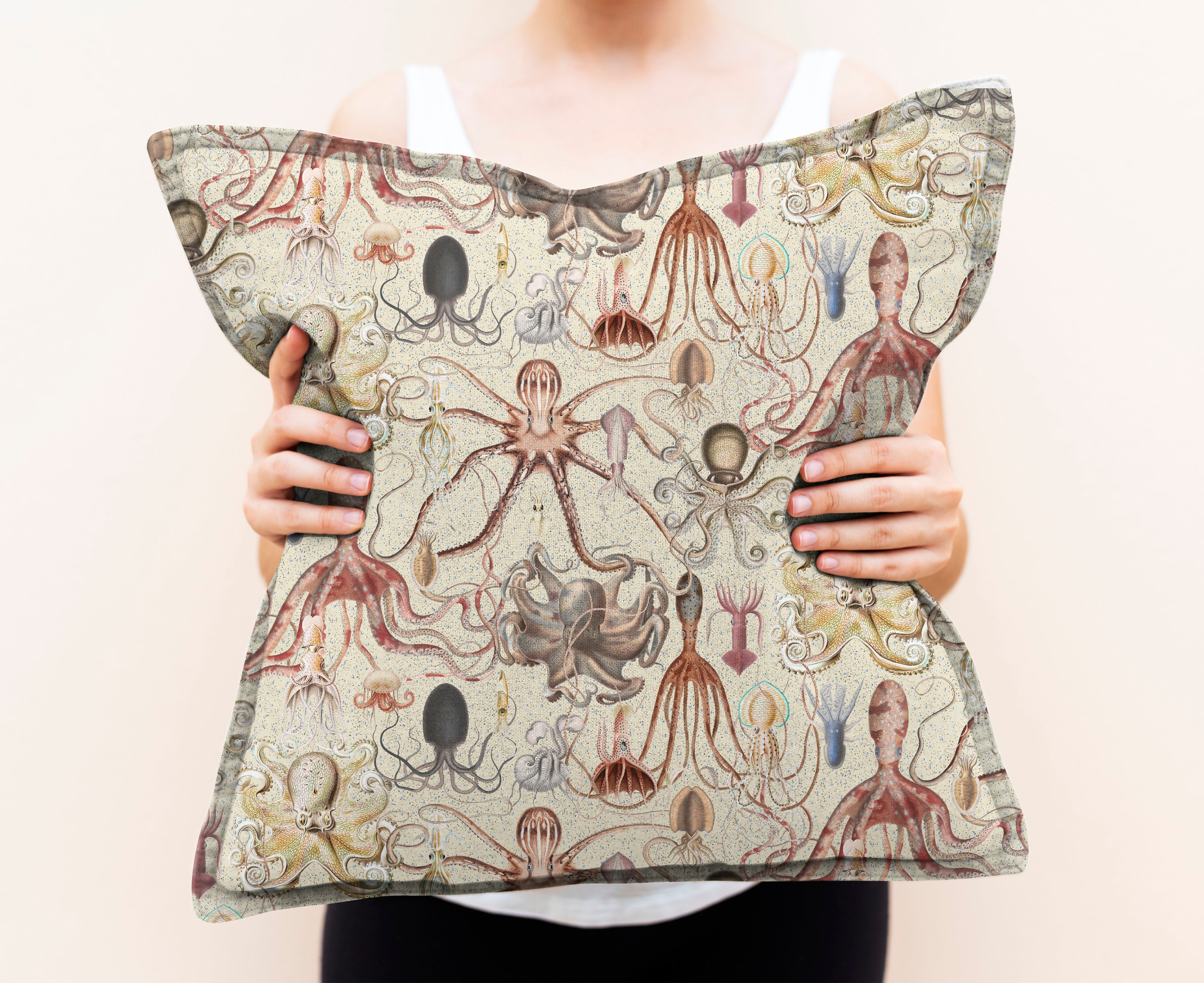 Cephalopods Fabric Octopus Fabric Velvet Fabric Material - Etsy