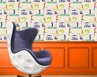 Letterman grey Wallpaper - Etsy