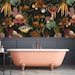 Fish Wallpaper Mural, Bathroom Wallpaper, Aquatic Wallpaper, Peel ...