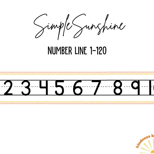 Sunshine Number 1 - Etsy