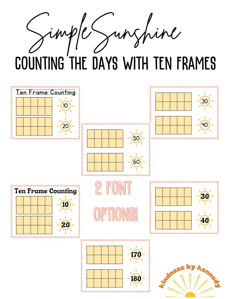 Simple Sunshine Classroom Calendar With Weather - Etsy