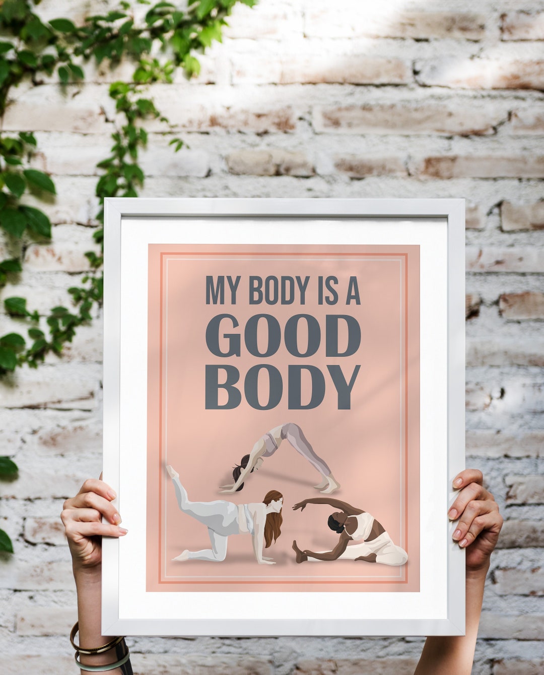 Body Positive Art, Be Kind to Your Mind, Preppy Dorm Decor, Teenage ...
