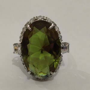 Handmade Zultanite, Very Large Ring 20x30mm,color Changing,turkish ...