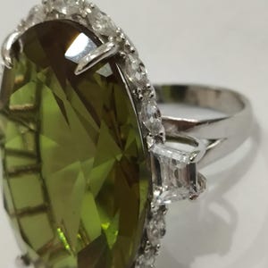 Handmade Zultanite, Very Large Ring 20x30mm,color Changing,turkish ...