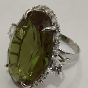 Handmade Zultanite, Very Large Ring 20x30mm,color Changing,turkish ...