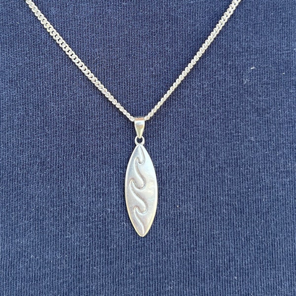Surfboard Necklace - Etsy