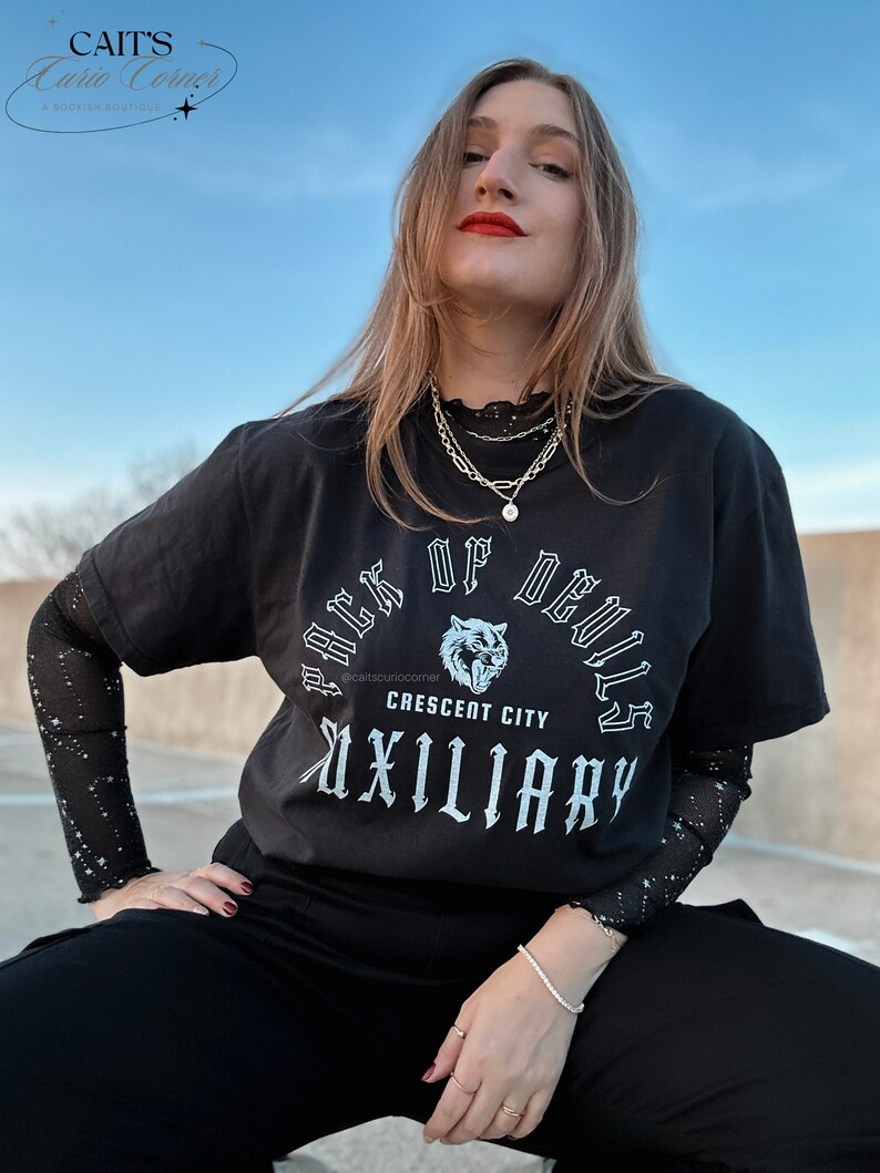 Pack of Devils Shirt Crescent City Merch for House of Flame and Shadow ...