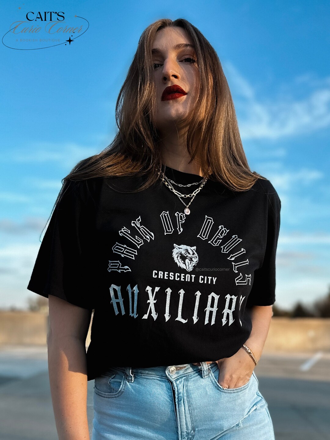 Pack of Devils Shirt Crescent City Merch for House of Flame and Shadow ...