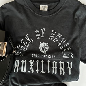 Pack of Devils Shirt Crescent City Merch for House of Flame and Shadow ...
