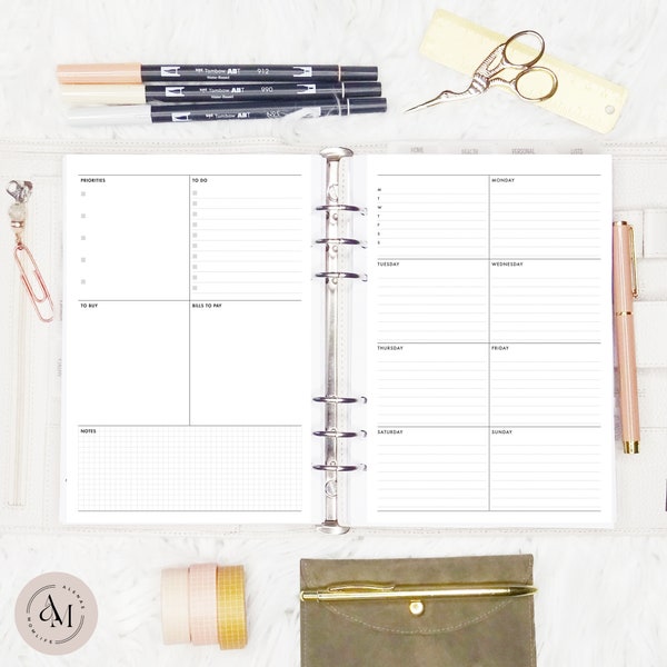 Planner Inserts - Etsy