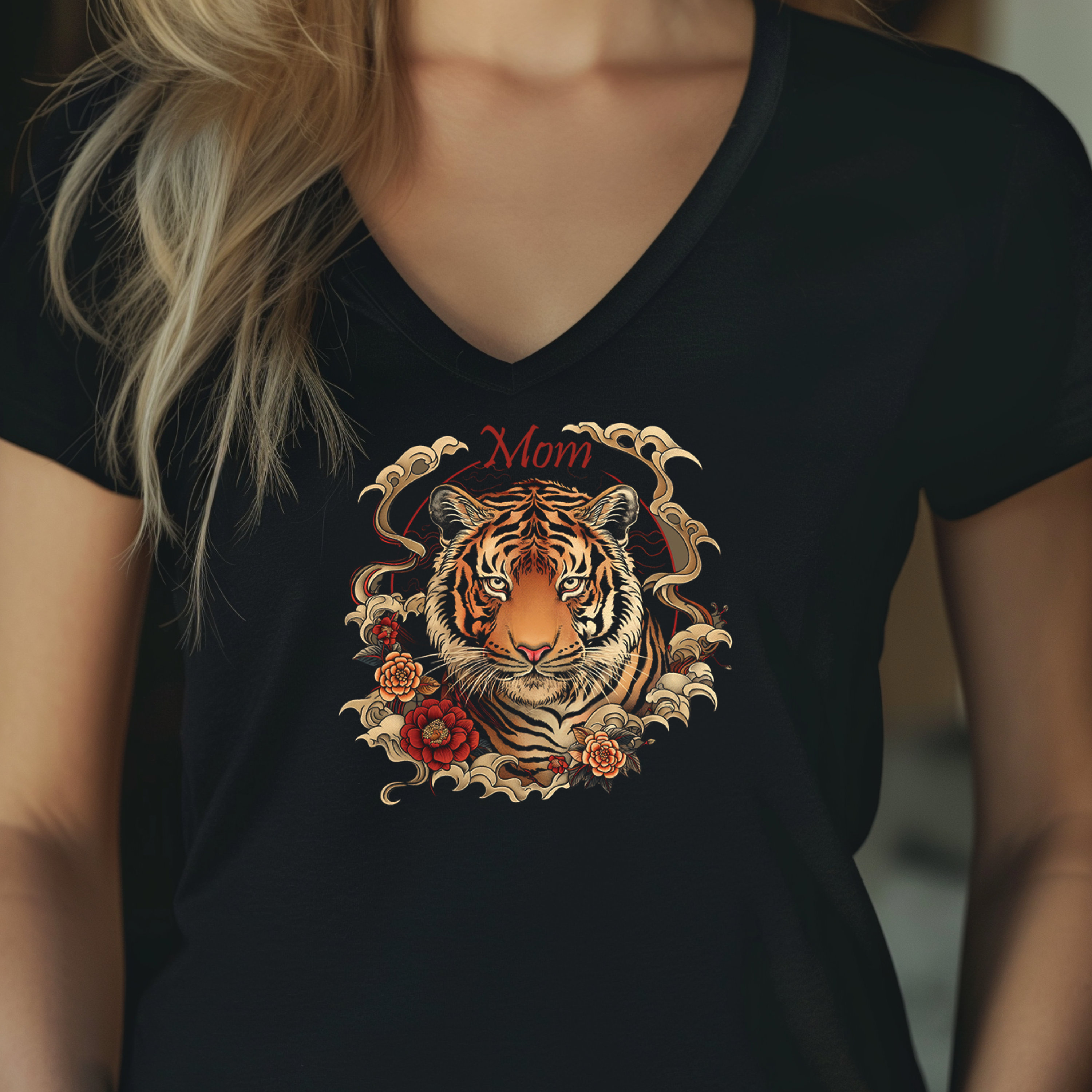 Tiger Mom Shirt, Tiger Mom Tee, Mother's Day Tee, Asian Tiger, Mom Tee ...