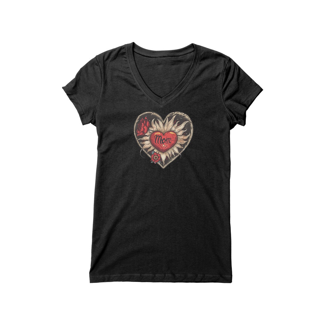 Mothers Day Tee-shirt, Punk Rock Mom Tee, Hip Mom Shirt, Rock Mom Tee ...
