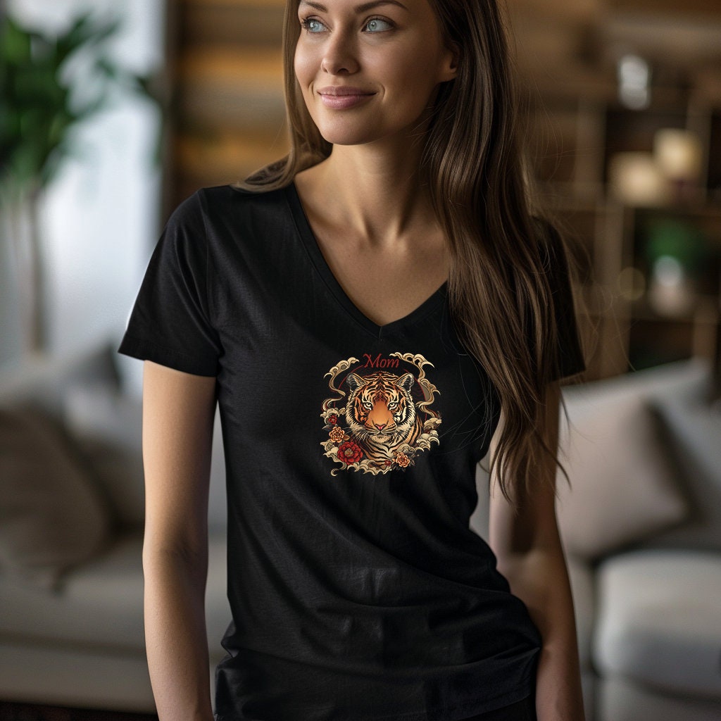 Tiger Mom Shirt, Tiger Mom Tee, Mother's Day Tee, Asian Tiger, Mom Tee ...