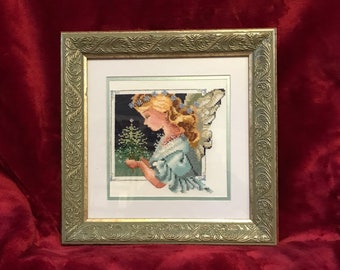 Angel of Light Cross Stitch - Etsy