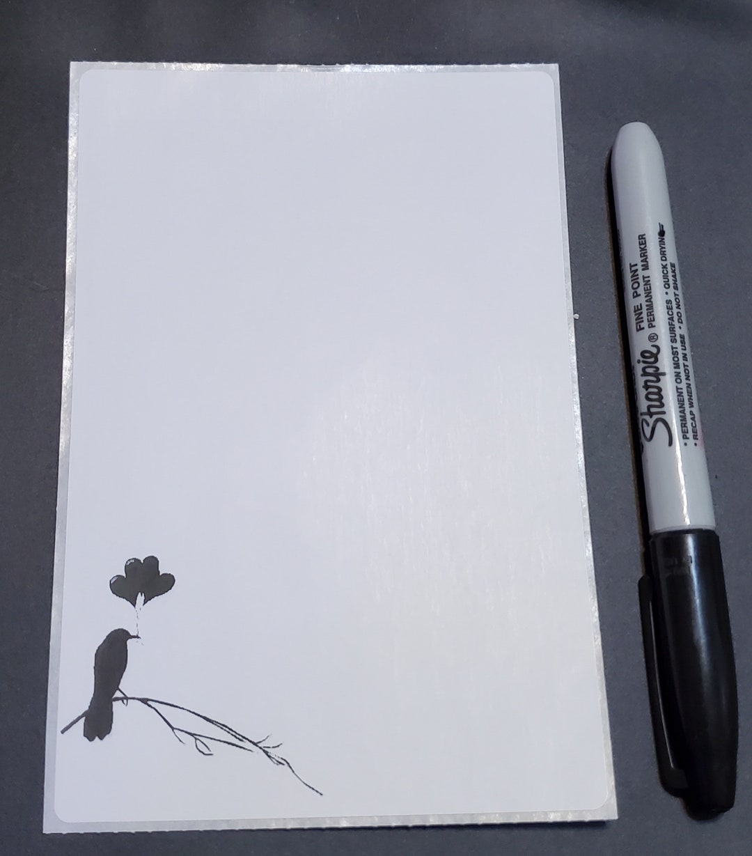 Bird With Balloons Author Signature Bookplate / Packs of 20/50/100 ...