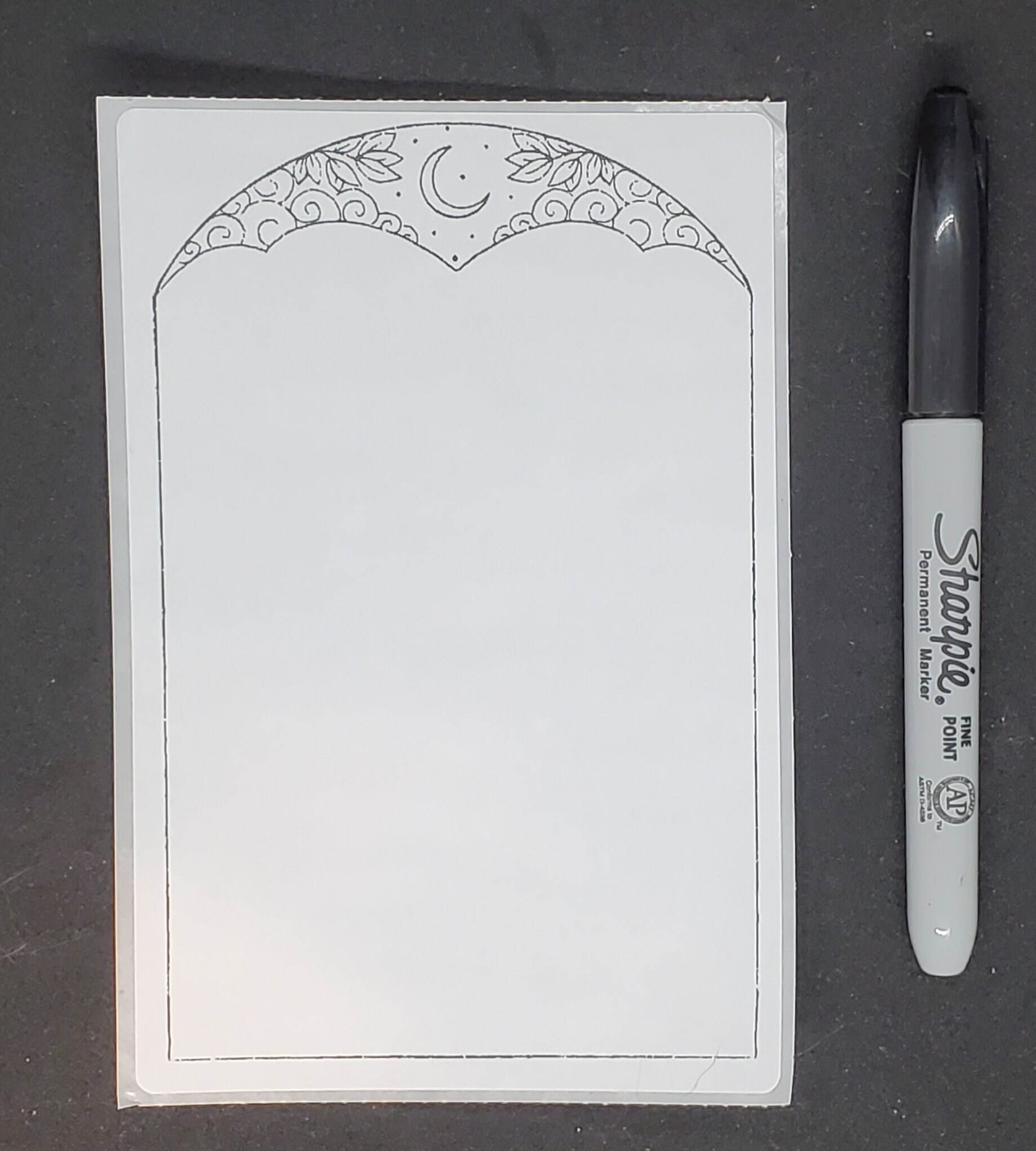 Author Signature Bookplates packages of 20/50/100 Mystical Borders, 3 ...